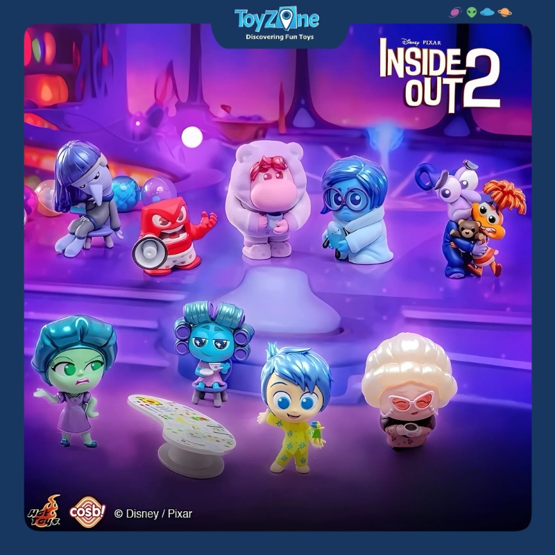 กล่องตาบอด Disney x Cosby Inside Out 2 Cosbi Series 2 ของเล่นโมเดล ...