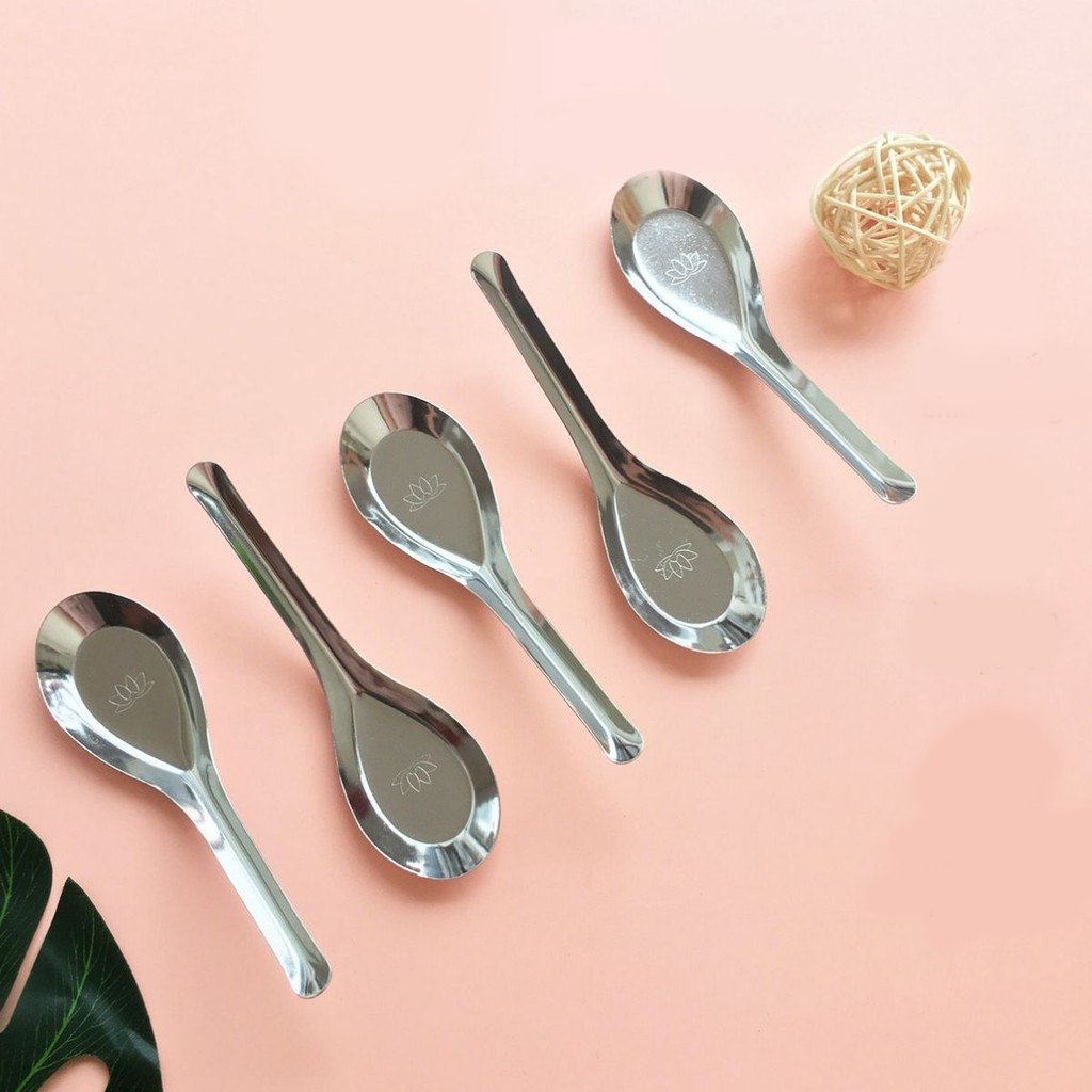 ช้อน Lotuspho ช้อนข้าวสแตนเลสหนา My Home DN385 | Shopee Thailand
