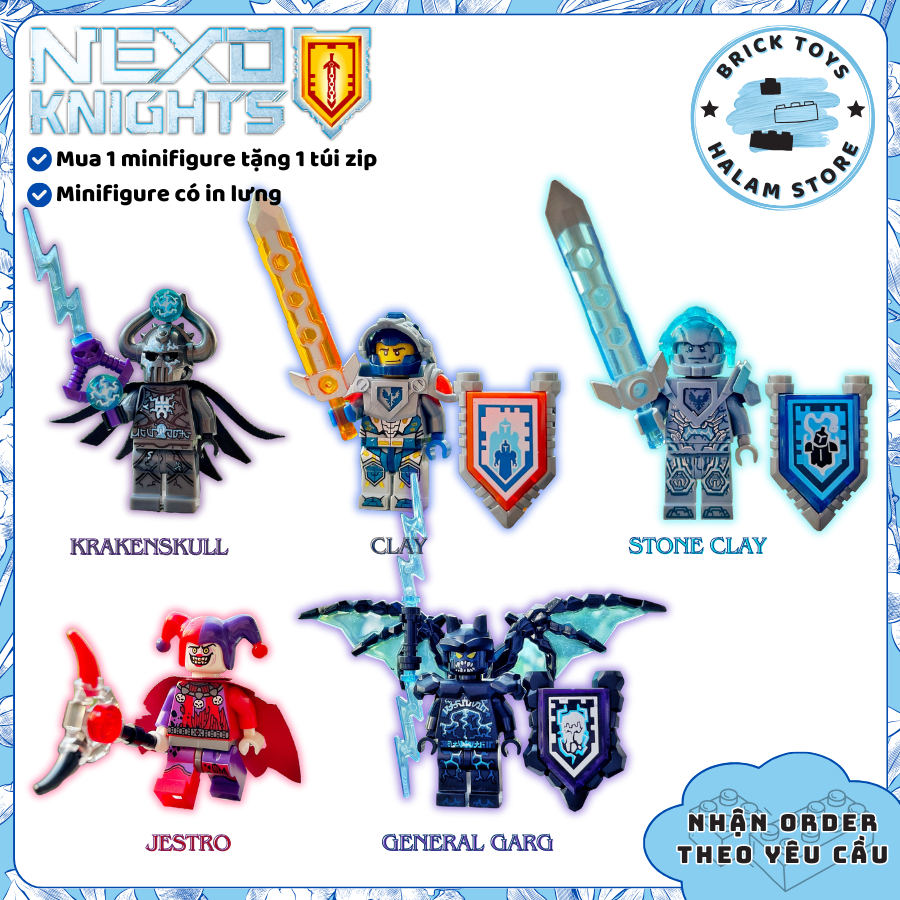 ของเล่นประกอบ Nexo Knights Krakenskull Clay Jestro - รุ่น Nexo Knight ...