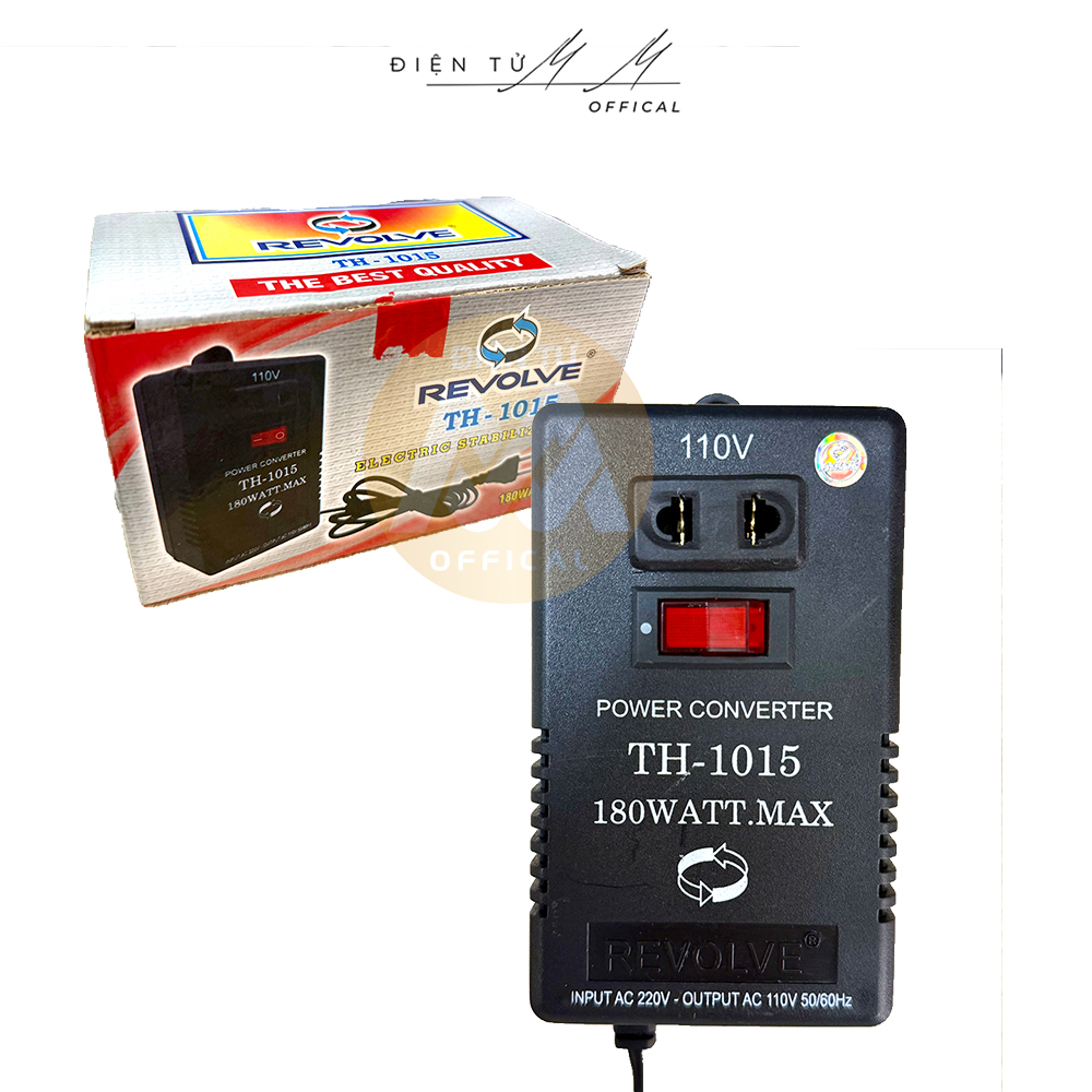 หม้อแปลง หม้อแปลงแปลง 220v เป็น 110v 180W REVOLVE | Shopee Thailand