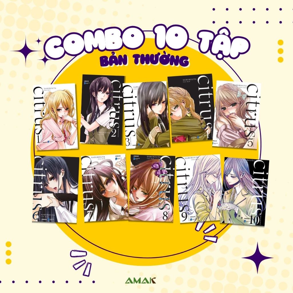 หนังสือ - Combo 10 Citrus Volumes - GL Comics | Shopee Thailand