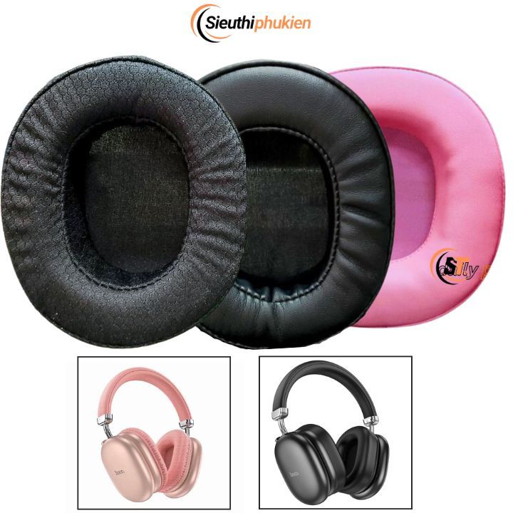 เบาะทดแทนสําหรับหูฟัง HOCO W35 / W35 Max / W35 Air, ฝาครอบโฟมหูฟังไร้ ...