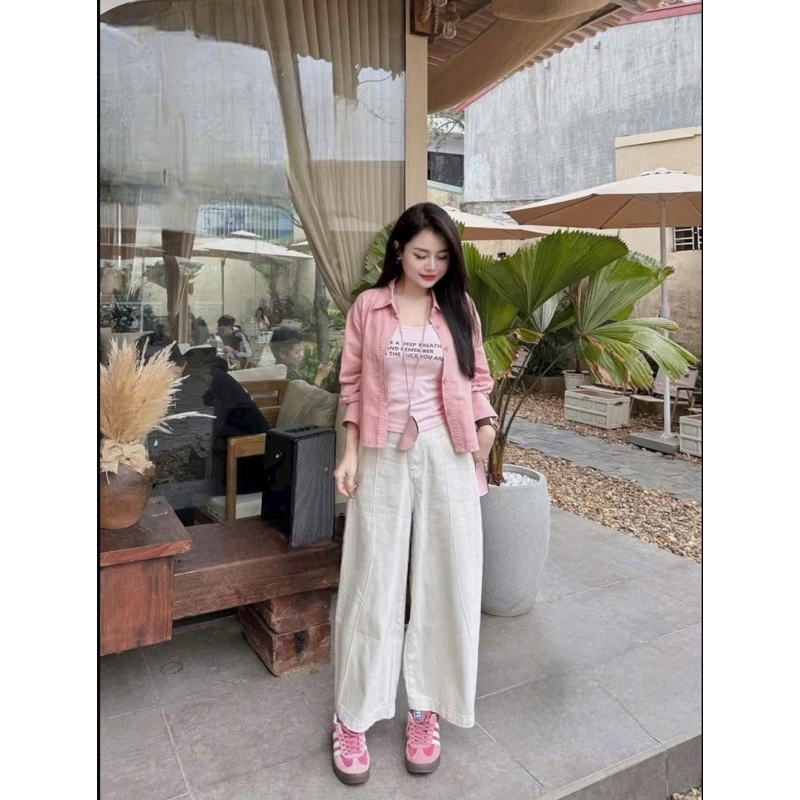 CODE 1121 3M กางเกงยางทรงหลวม | Shopee Thailand