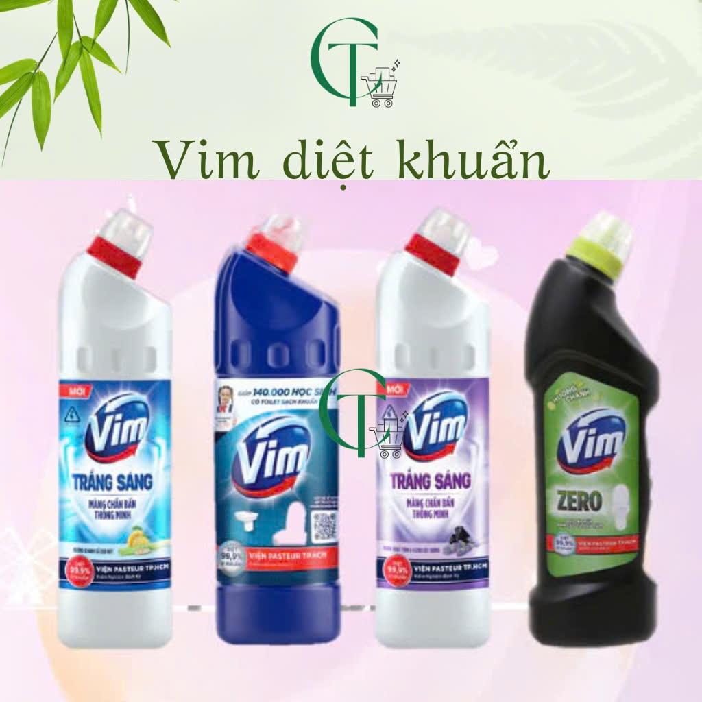 Vim Toilet Cleaner ทําความสะอาดโถส้วมและห้องน้ําเพื่อฆ่าเชื้อแบคทีเรีย ...