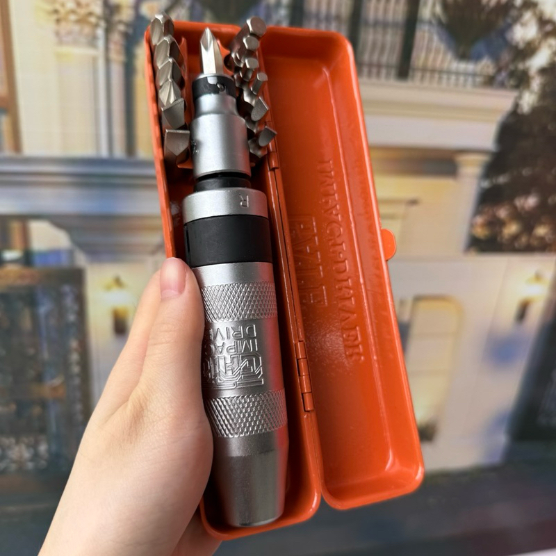 13-PART AUTOMATIC REVERSIBLE SCREWDRIVER SET ของแท้สแตนเลสคุณภาพสูง 12 ...