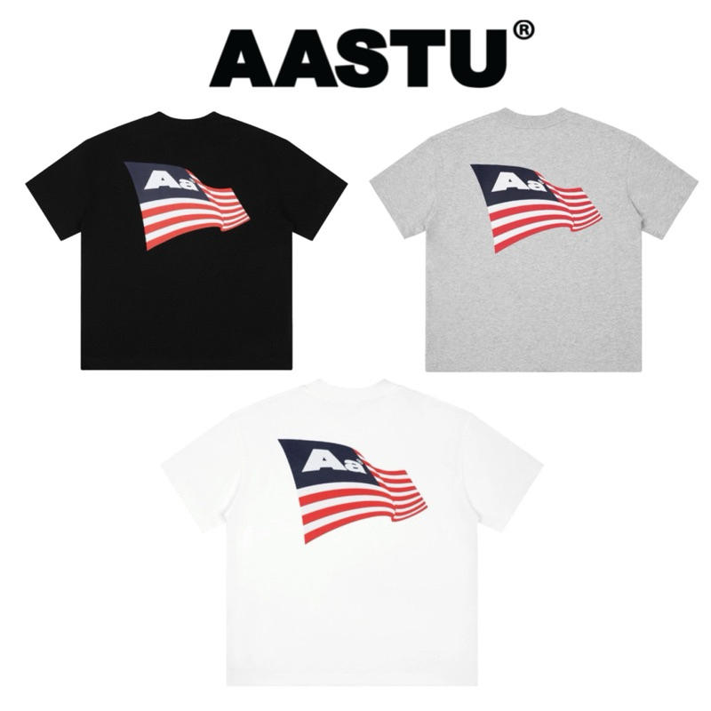 เสื้อยืด AASTU FLAG LOGO ทรง FLAG พิมพ์คมชัด ซักได้ ไม่ลอก สินค้า ...
