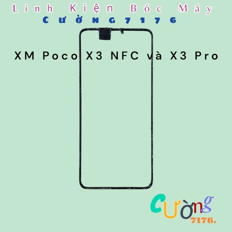 XM Poco X3 NFC, X3 Pro Screen Bezel ถอดประกอบ (มือสอง) | Shopee Thailand