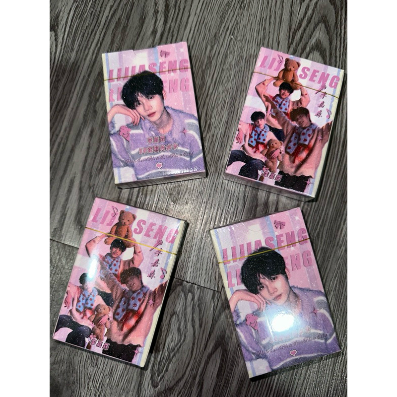 (มีใหม่) Ly gia Sam Li Jia Sen / TF family f4 | กล่องการ์ดเลเซอร์ 50 ใบ ...