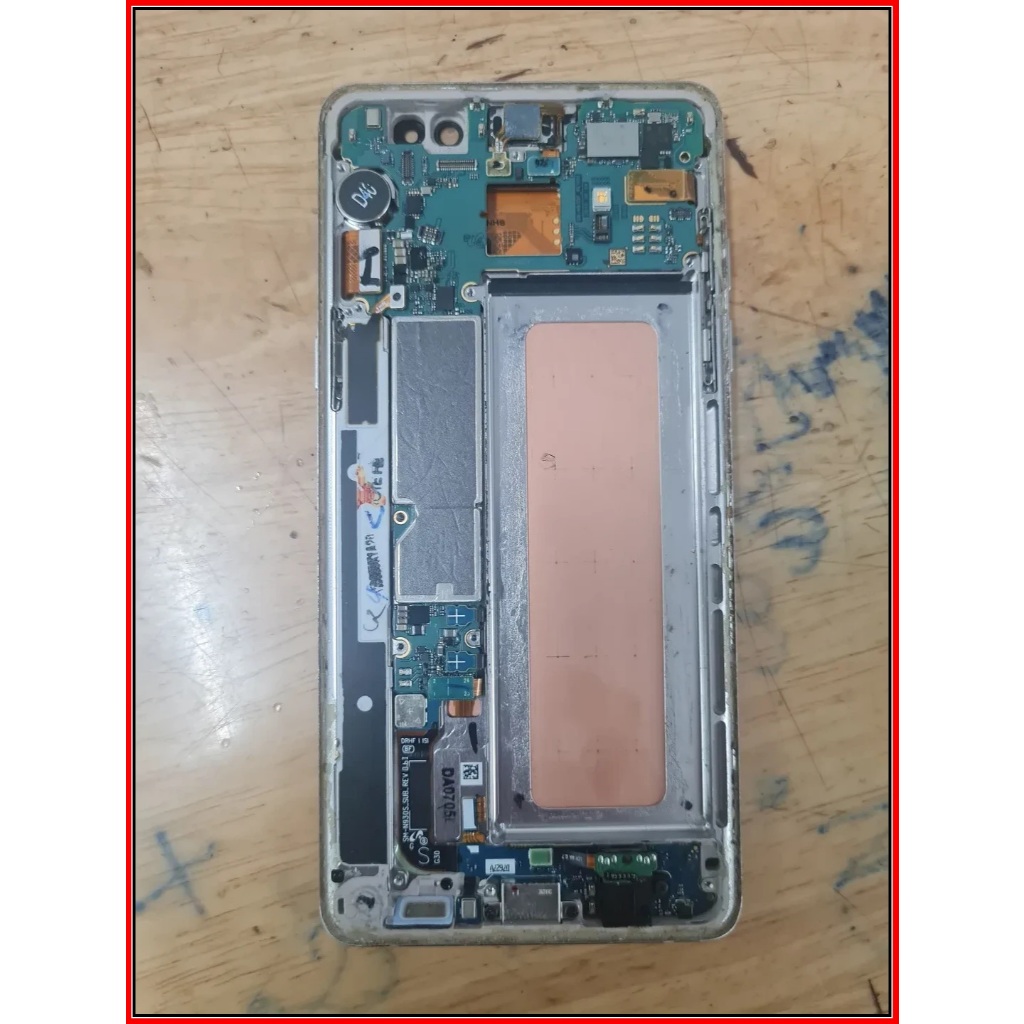 Samsung Note 7 / Note FE N930 / N935 main Assembly รวมกรอบ แท่นชาร์จ บอร์ดหลัก จอแตก | Shopee ...