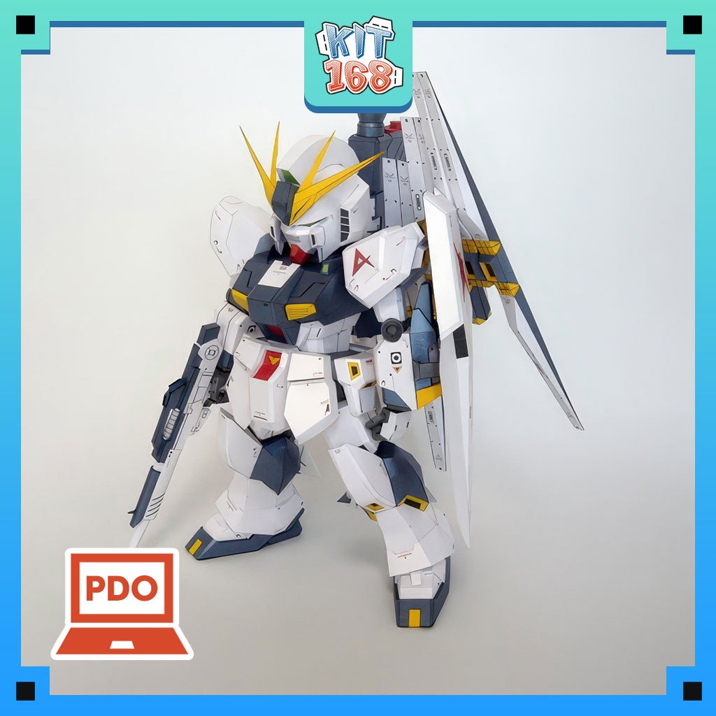 กระดาษหุ่นยนต์ รุ่น SD RX-93 v Gundam Evolve | Shopee Thailand