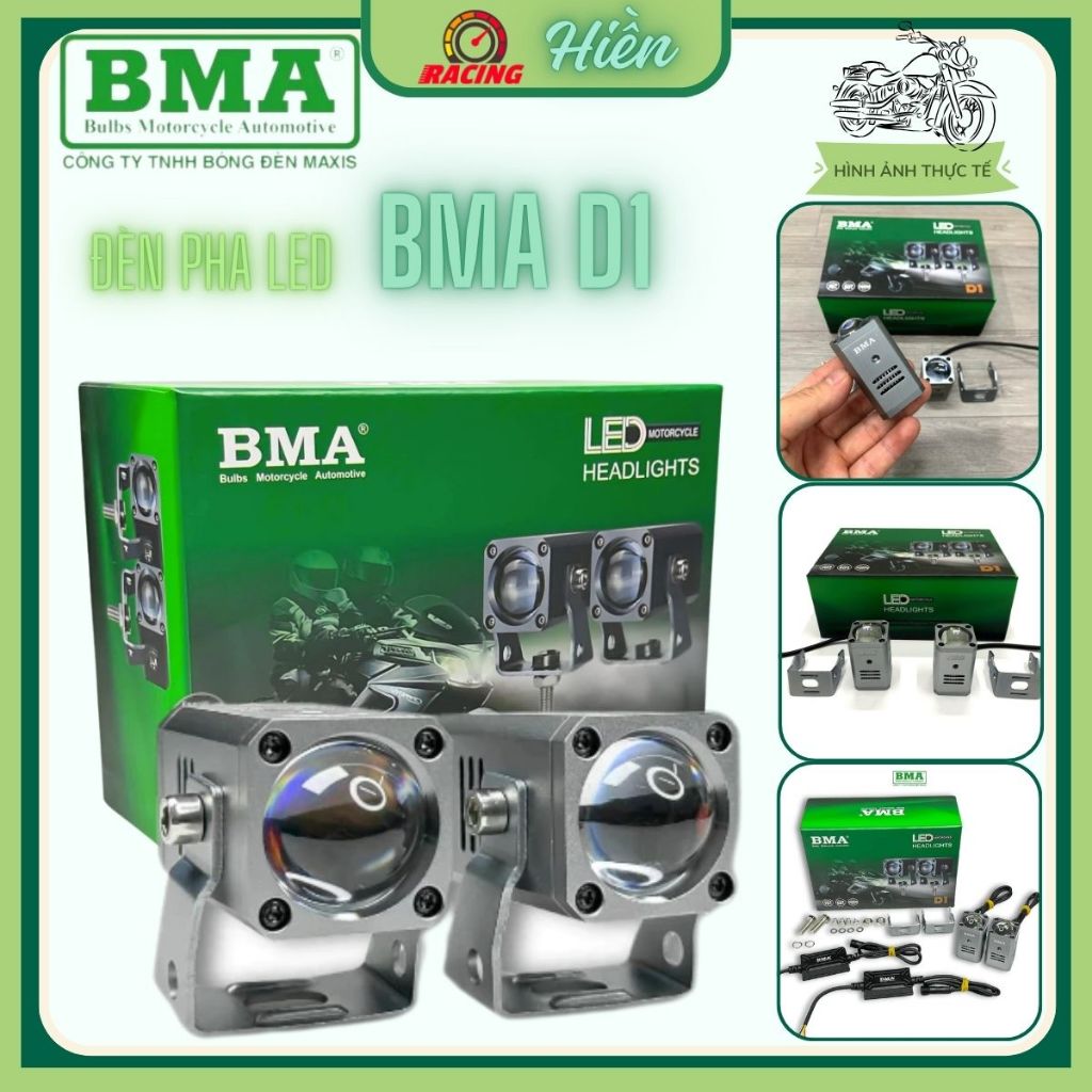 D1 BMA 30W Ball Bearing Spotlight – Cos ไฟหน้าสีขาวสีเหลือง, เหมาะกับรถ ...