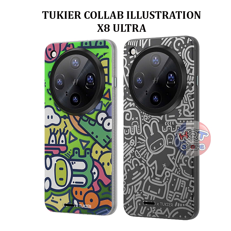 Benk$ x Tukier Collab เคสภาพประกอบสําหรับ OPPO X8 Ultra | Shopee Thailand
