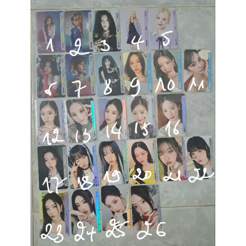 การ์ด OBJEKT HASEUL HEEJIN KIM LIP JINSOUL CHOERRY ของแท้ ALGORITHM ...