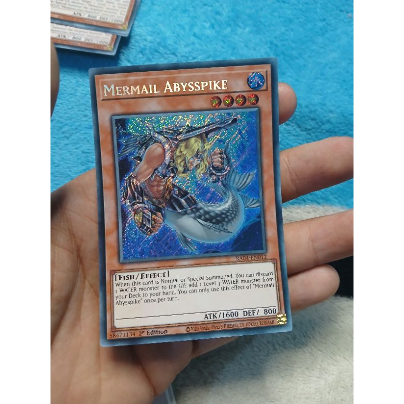 [Yugioh Bien Hoa Store] การ์ด Mermail Abysspike 1 ใบ - RA04-EN012 ...