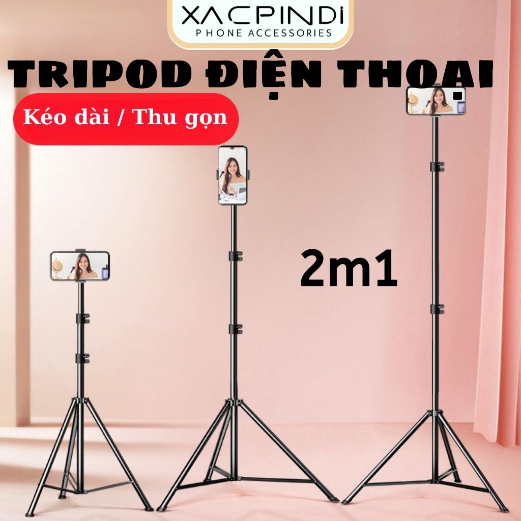ขาตั้งกล้อง Livestream Stick 2m1 – ที่วางโทรศัพท์สําหรับการบันทึก ...