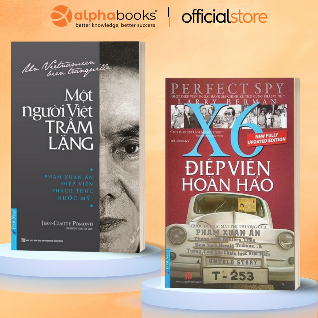 หนังสือ - Pham Xuan An Collection: X6 Perfect Spy (BC) + เวียดนามเงียบ (ข่าวแรก) | Shopee Thailand