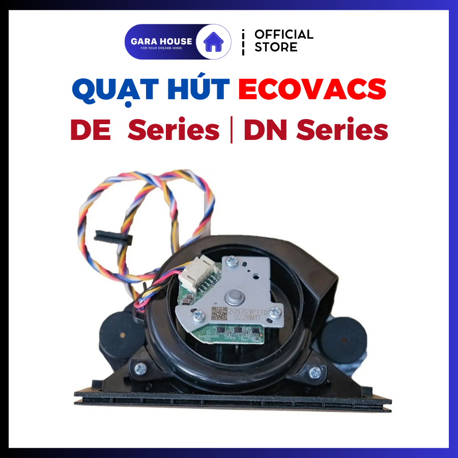 Ecovacs เครื่องดูดฝุ่นหุ่นยนต์พัดลมดูดอากาศ DN55 DN33 DN39 DN36 DN58 ...