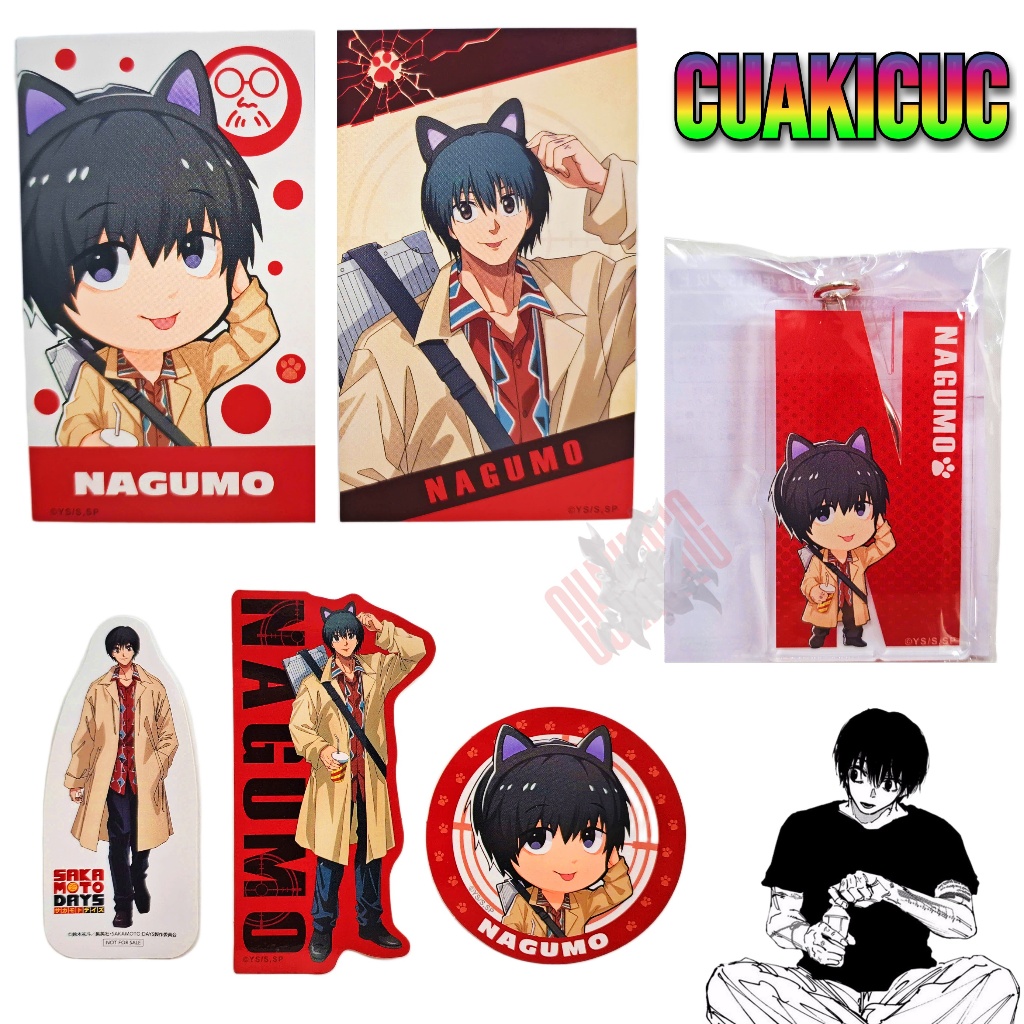 BANDAI Sticker / Key Acrylic Nagumo Yoichi - ของเล่นแสดงผลระดับพรีเมียม ...