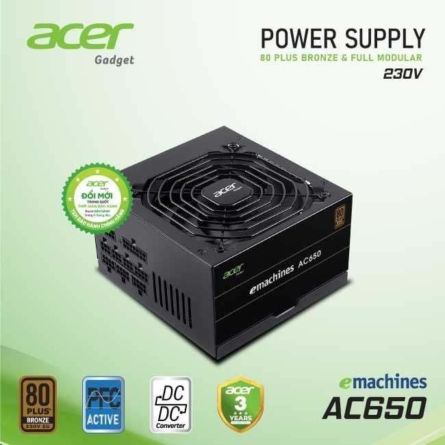 Acer C550 550W 80 Plus Bronze Computer Power Supply คุณภาพสูง - สินค้า ...