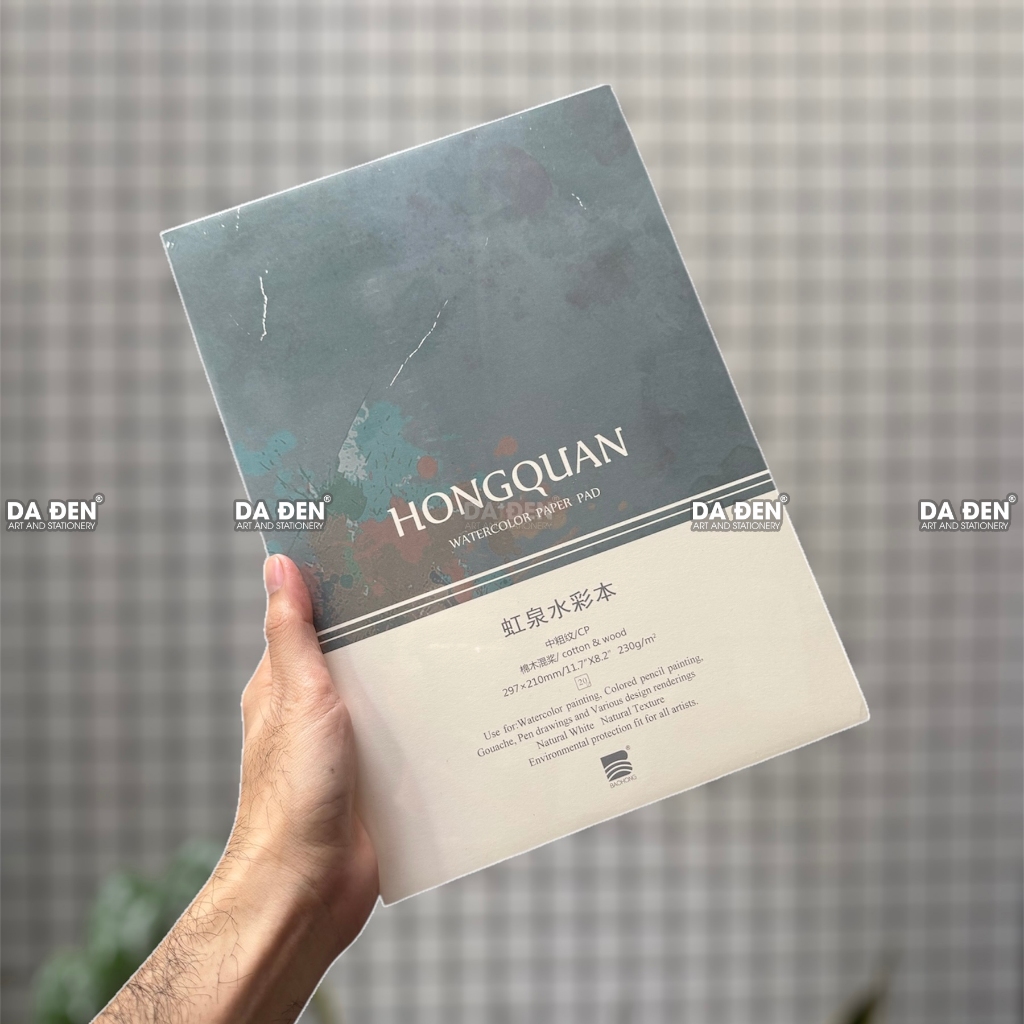 [หนังสีดํา] Baohong HONGQUAN สมุดวาดรูปอเนกประสงค์ 230 แกรม - 20 แผ่น (A4 210*297 มม.) | Shopee ...