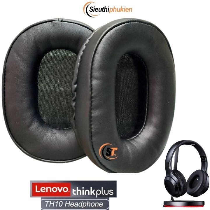 โฟมชุดหูฟังบลูทูธ Lenovo TH10 TH-10 1 คู่, เคสหูฟังไร้สาย Lenovo ...