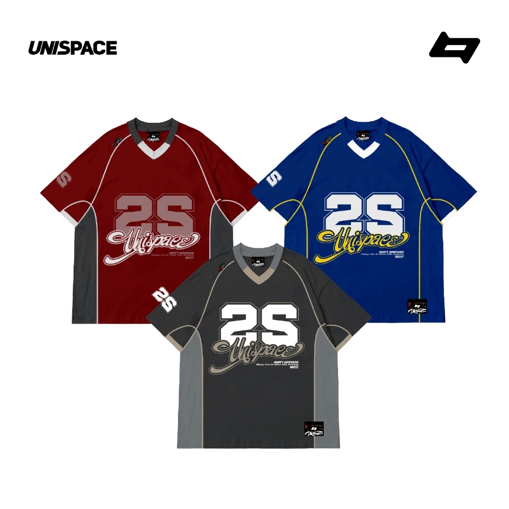 Huker เสื้อยืดแขนสั้นทรงกล่องผู้ชายและผู้หญิง unisex แบรนด์ท้องถิ่น By ...