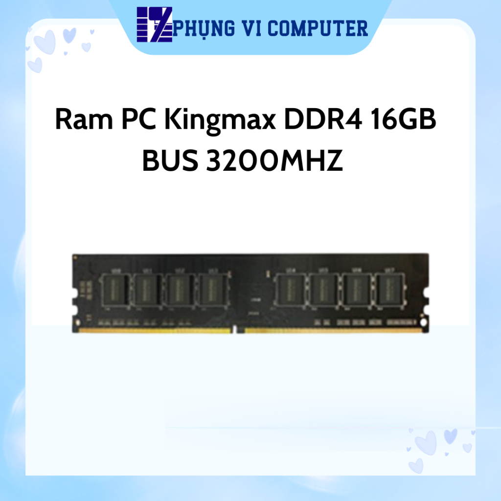 Ram PC Kingmax DDR4 16GB BUS 3200MHZ - สินค้าของแท้ - 3 ปี | Shopee Thailand