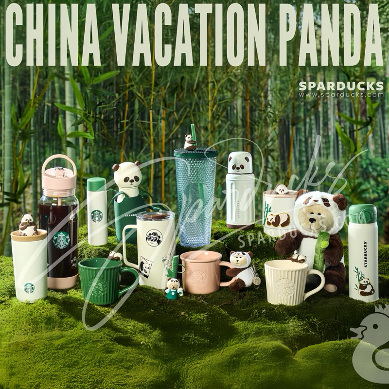 [จํากัด] Starbucks CHINA PANDA SERIES 2024 COLLECTION | Shopee Thailand