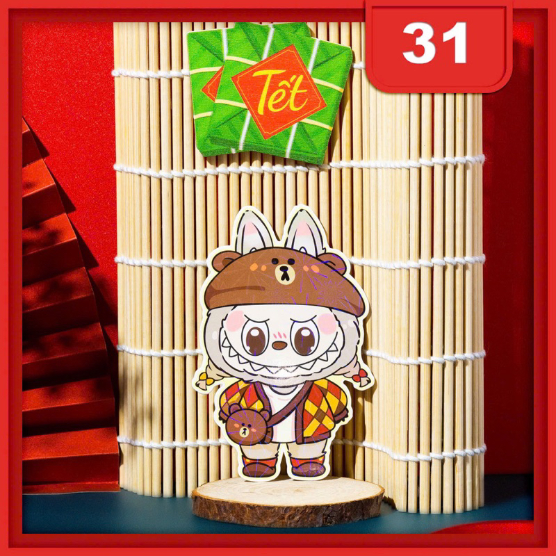 เกี่ยวกับ 10c Labubu Character chibi Red Envelopes | Shopee Thailand