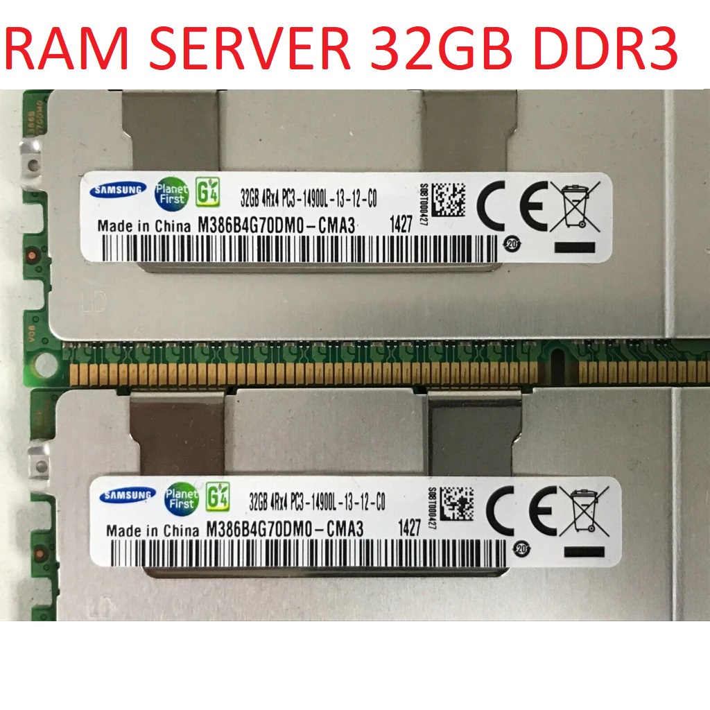 Ram Server DDR3 32gb ECC REG Buss 1866 / 1600 ..เฉพาะหลัก (x79 dual cpu ...