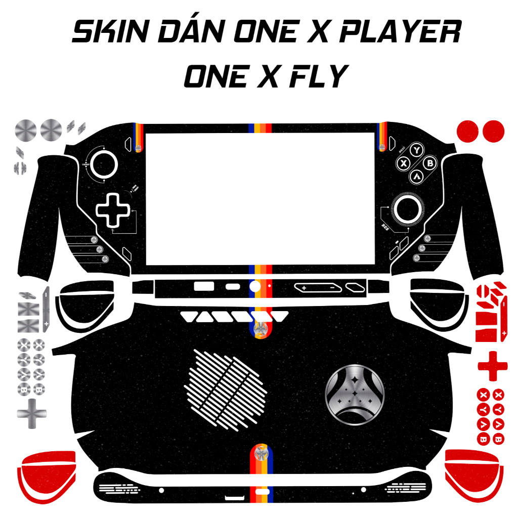 สติ๊กเกอร์ Onexplayer One X Fly รุ่น Skin Starfield Black Edition ...