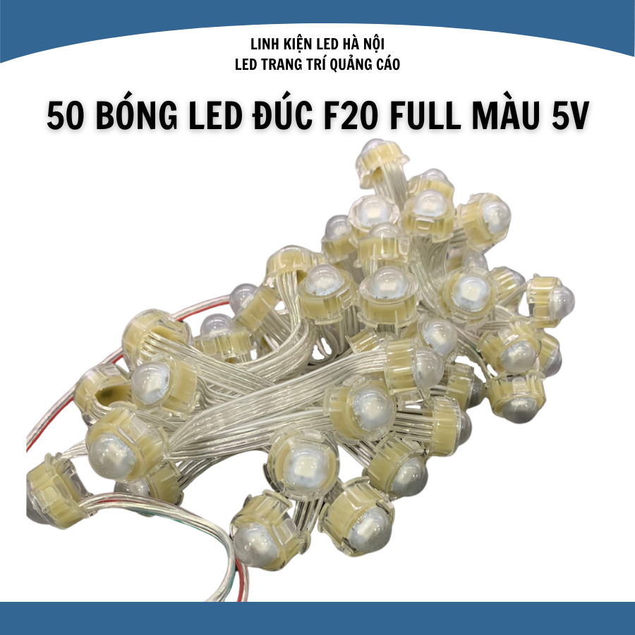 โมลด์ Led F20 Full Color 5V [50 หลอด/1 เส้น] | Shopee Thailand