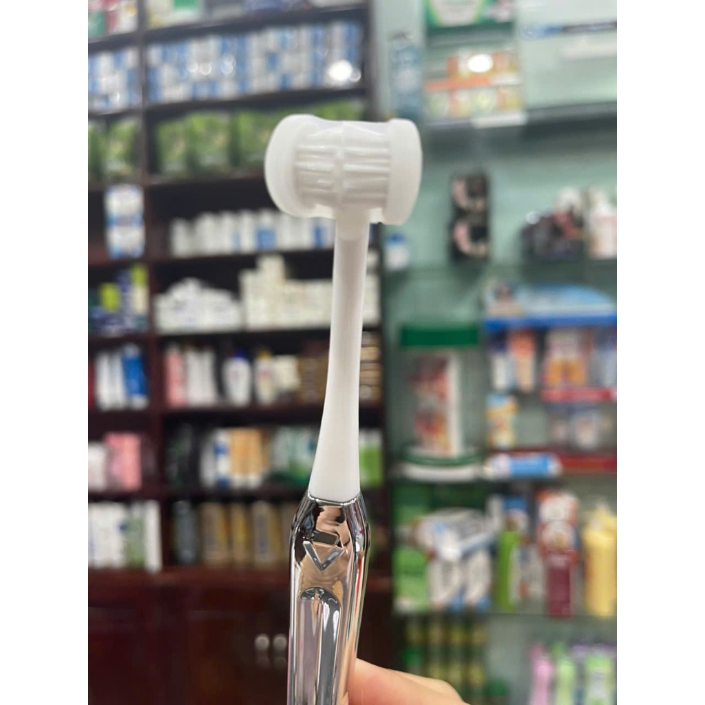 Nockito Lux 3D 01 แปรงสีฟันขนนุ่ม 3 ด้าน | Shopee Thailand