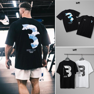 [NEW 2025] Cbum Oversize เสื้อยืดกีฬาผู้ชายลายโบรเคด 100% Cotton ...