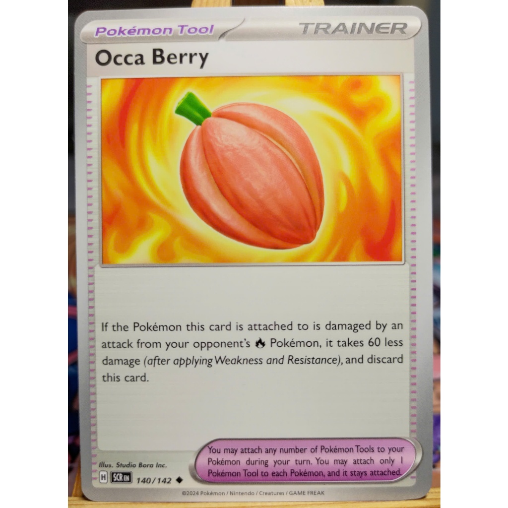 [KW2 Pokemon] [EN] Occa Berry Card - 140/142 - Uncommon - SCREEN ...