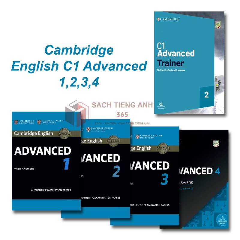 หนังสือ - Cambridge English - C1 Advanced Trainer,1,2,3,4 - พร้อมไฟล์เสียง mp3 | Shopee Thailand
