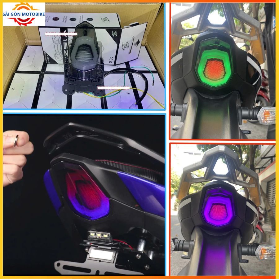 ไฟท้าย Audi Ex155 Integrated Pretty - Stop Exciter 155 Y16zr Y16 MX ...