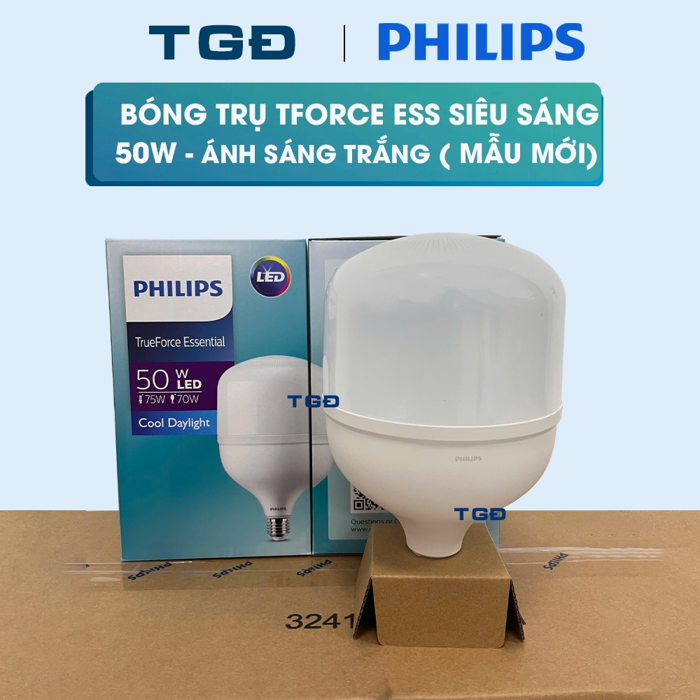 หลอดกระบอก Philips LED TForce ESS 50W E27 สว่างเป็นพิเศษ - สินค้าของแท้ ...