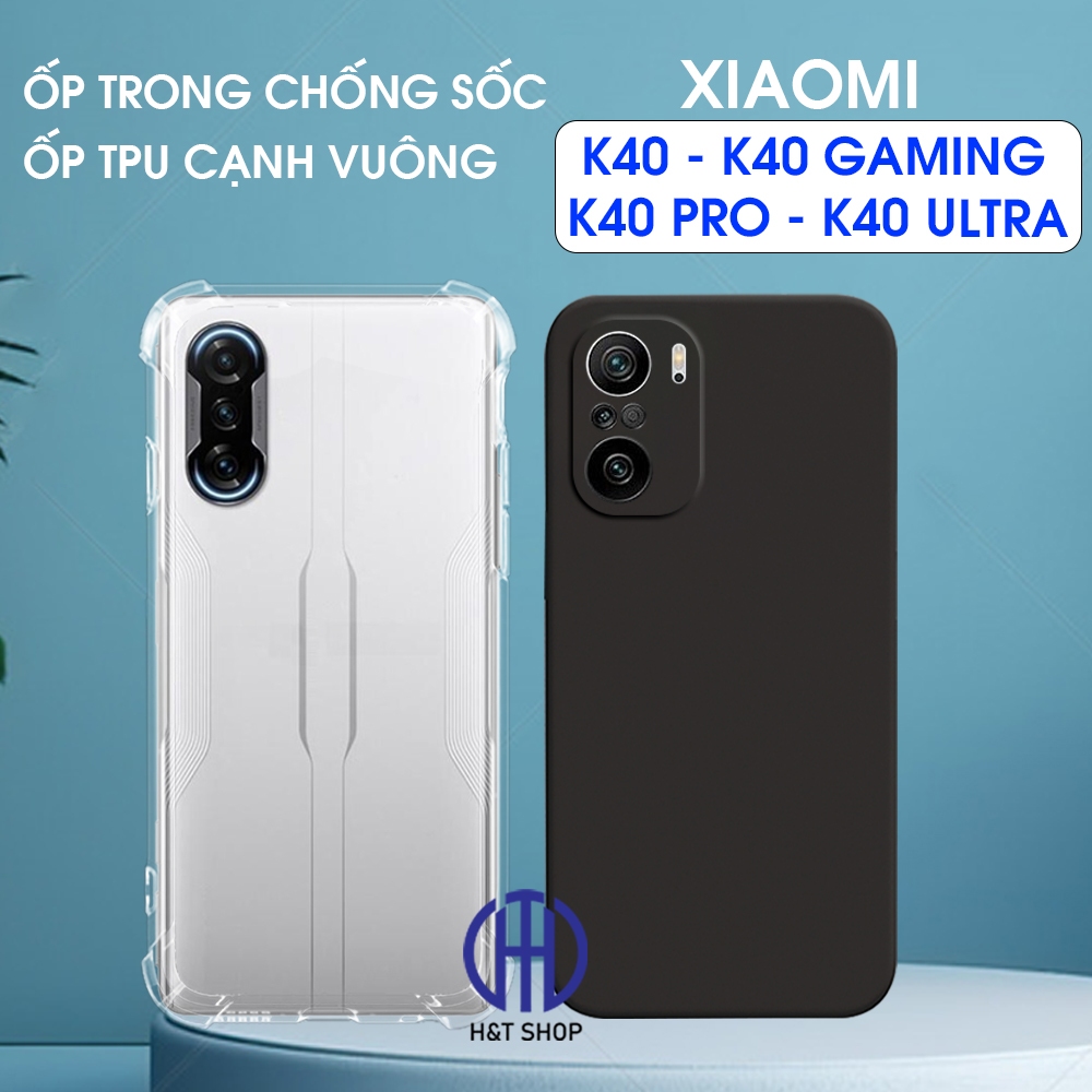 Xiaomi K40- K40 Pro-K40 Gaming- K40 Ultra TPU ขอบเหลี่ยมและเคสยืดหยุ่น ...