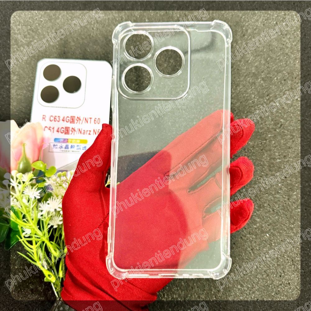 Realme C65s / C63 4G / C61 4G / Note 60 / N61 Case โปร่งใสกันกระแทก ...