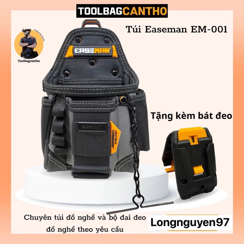 Easeman EM-001 กระเป๋าคีมสกรูอเนกประสงค์แบบอเมริกัน | Shopee Thailand