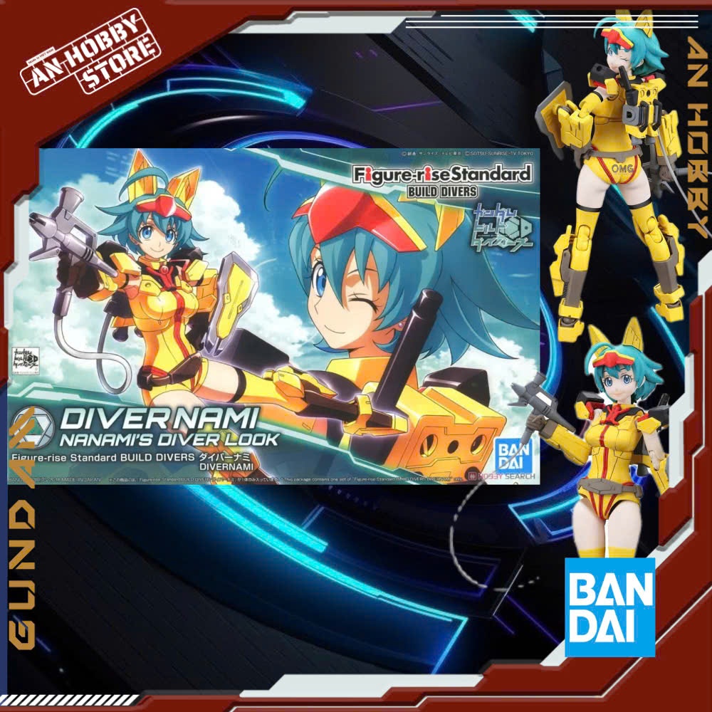 Figure-rise Standard BUILD DIVERS DIVER NAMI Assembly Model | Shopee ...