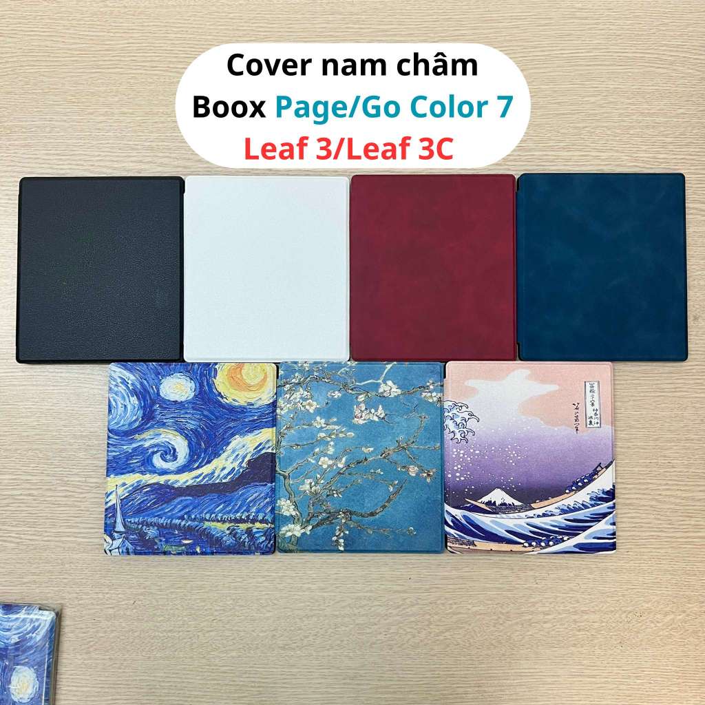 หน้า Boox/Go สี 7/Leaf 3/Leaf 3C ฝาครอบหนังแม่เหล็ก, หน้า Boox/Go Color ...