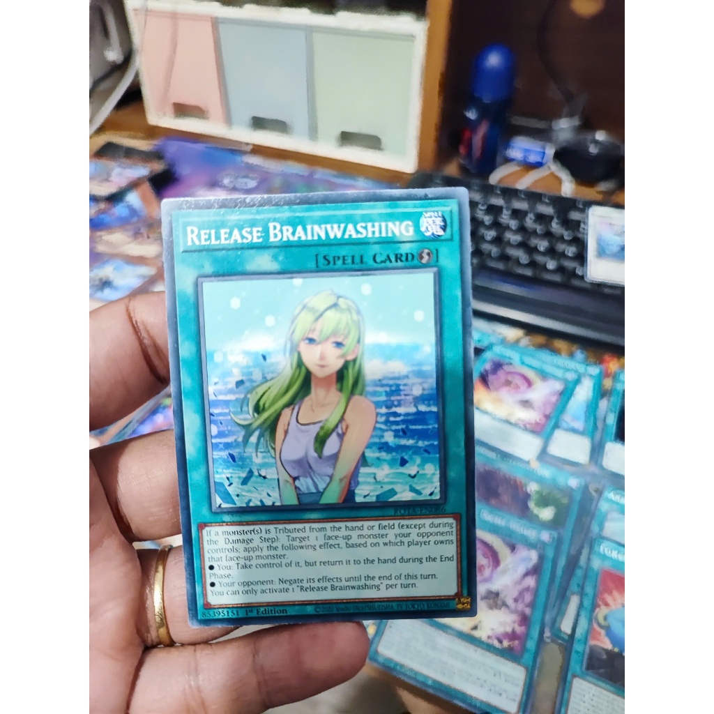 [Yugioh Funny Shop] การล้างสมองที่ปล่อยไพ่ 1 ใบ - ROTA-EN086 - Common 1st Edition | Shopee Thailand