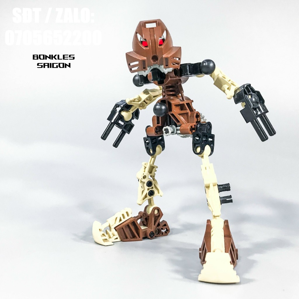 ของเล่นโมเดลวินเทจประกอบ LEGO Bionicle Toa Mata 8531 Pohatu ของแท้ ...