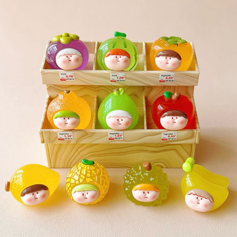 Random BABY MOI FRUIT Glowing Charm รุ่น - ขนาด 3ซม | Shopee Thailand