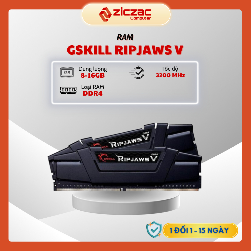 Ram GSkill Ripjaws VI สีสัน Battle 8GB 16GB DDR4 bus 3600 MHz ฮีทซิงค์ ...