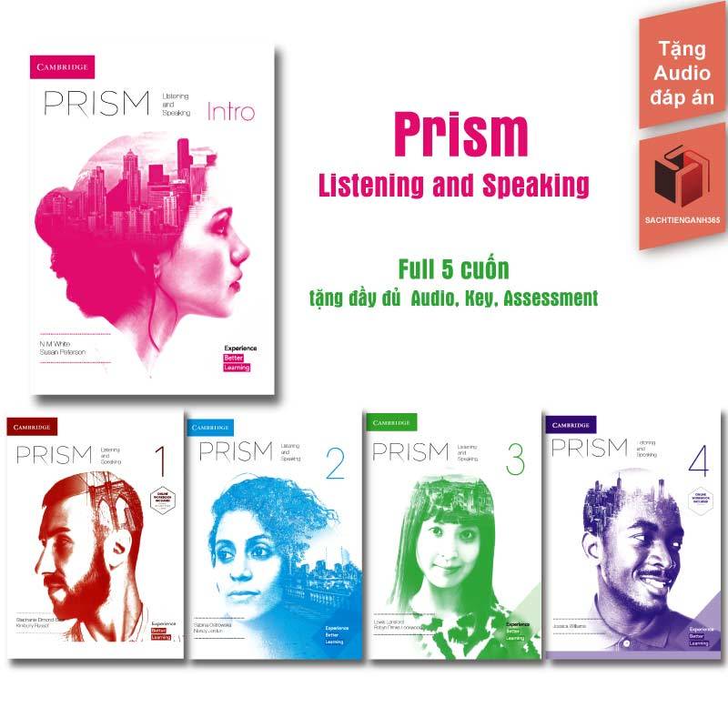 หนังสือ - Prism Level Intro,1,2,3,4 หนังสือนักเรียนฟังและพูด - พิมพ์ ...