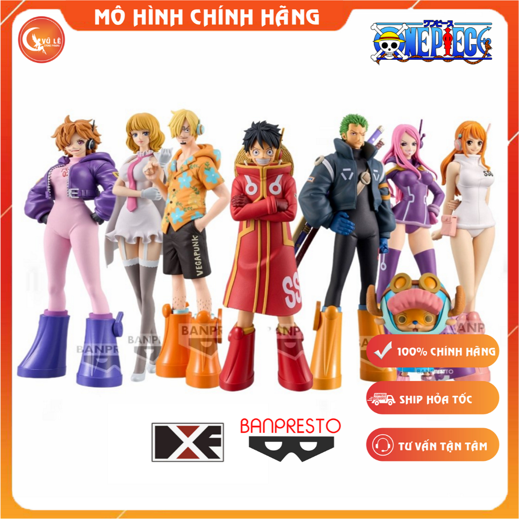 One Piece The Grandline Series Egghead ของแท้ Bandai DXF รูป Zoro Luffy ...