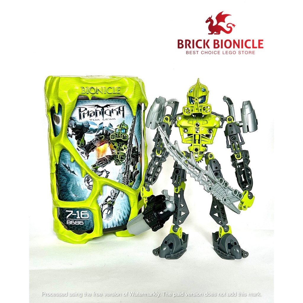 Lego BIONICLE - LEGO BIONICLE PHANTOKA ASSEMBLY TOY - 8686 TOA LEWA ...